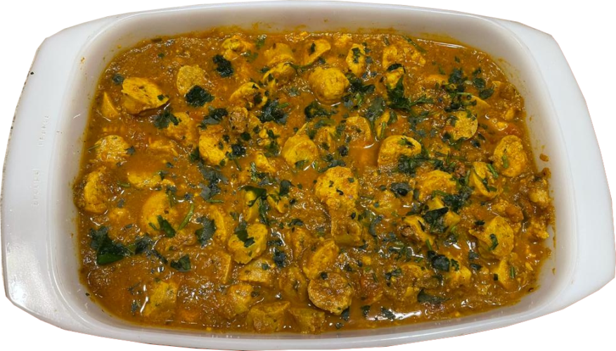 Gatta Curry Recipes One teaspoon oil Madhu's healthy kitchen